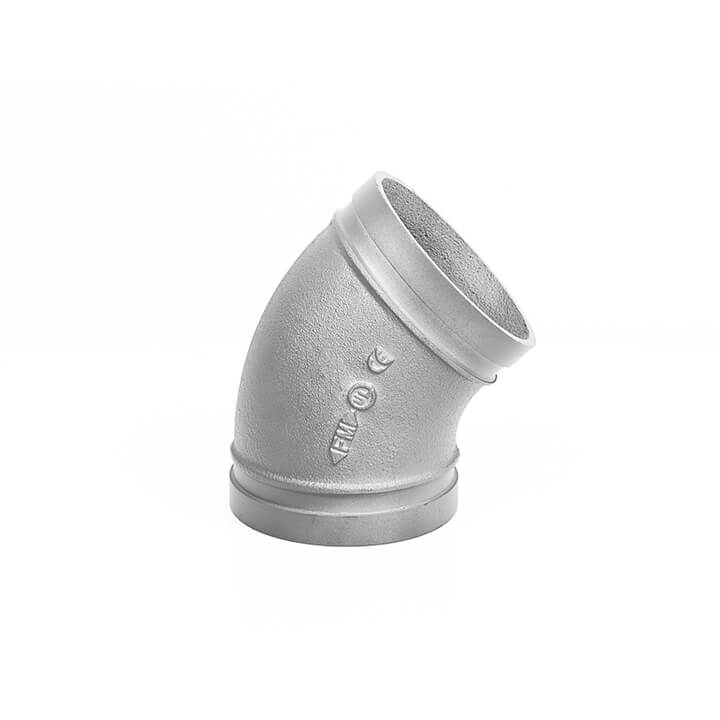 Cot canelat, zincat, 45 de grade – grossner