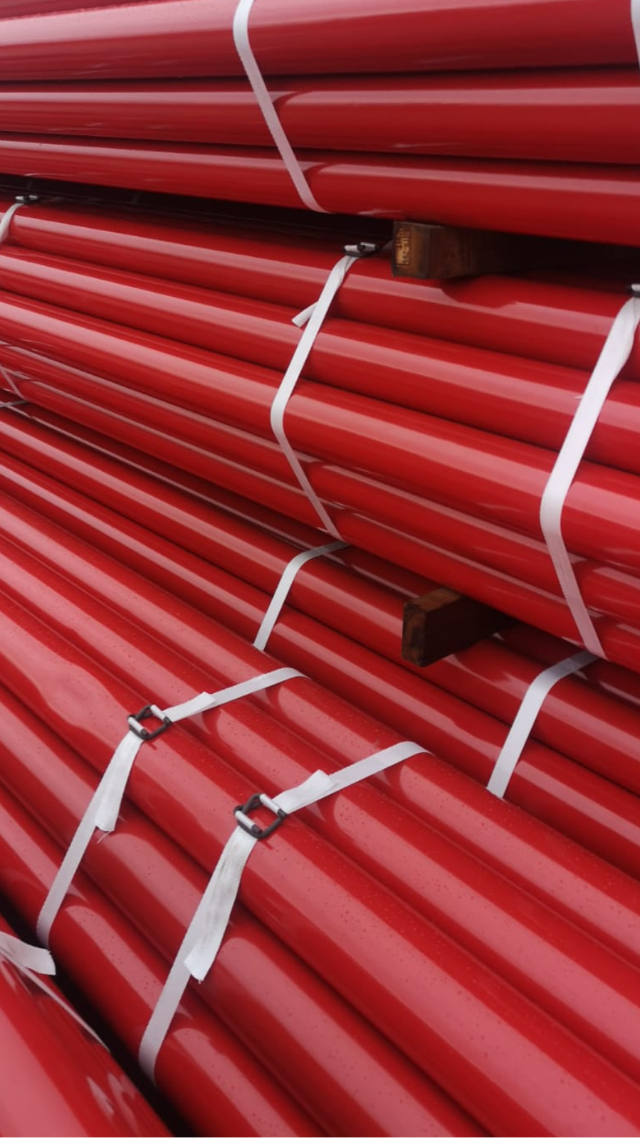 Teava laminata (trasa) vopsita si filetata – grossner